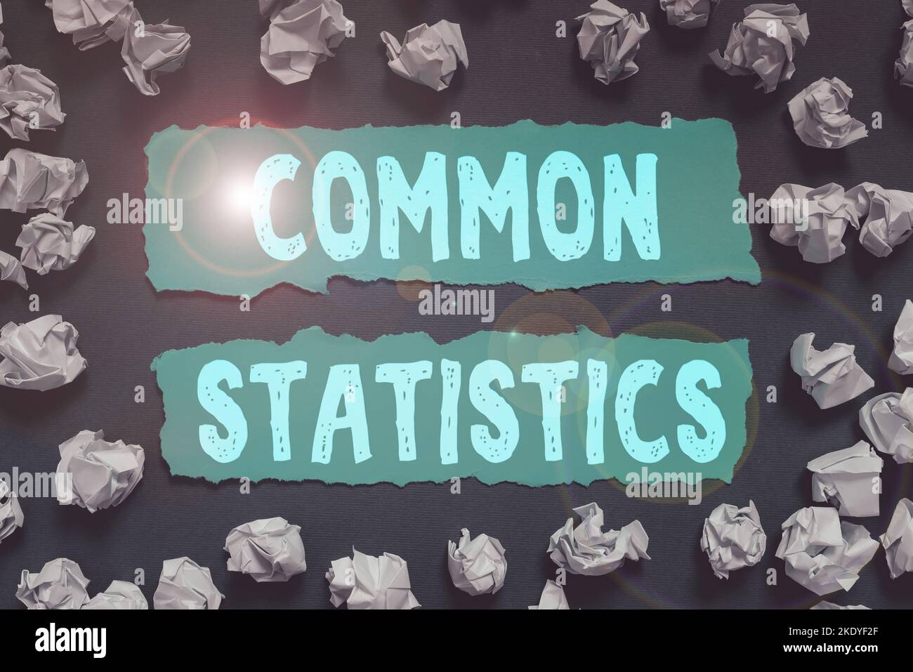 Hand writing sign Common Statistics, Word Written on deals with ...