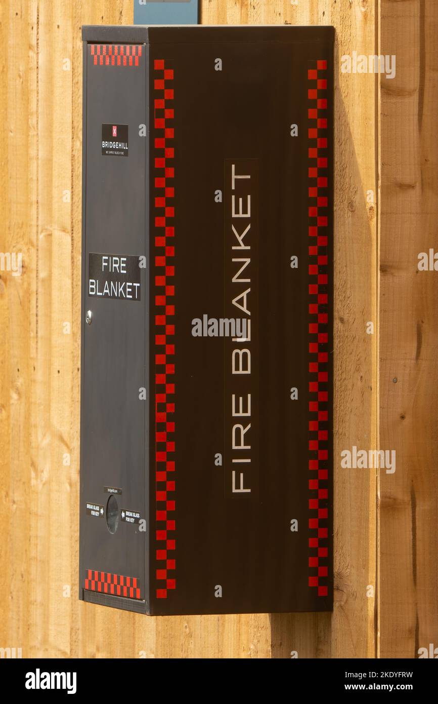 Box for fire blanket hi-res stock photography and images - Alamy