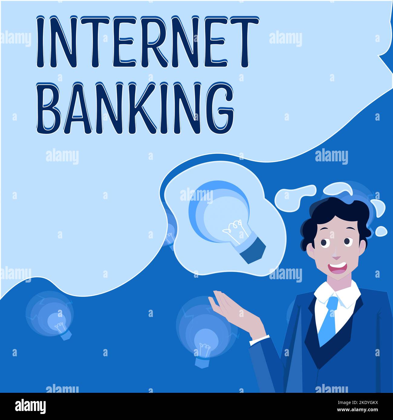 Hand writing sign Internet Banking, Business concept banking method ...