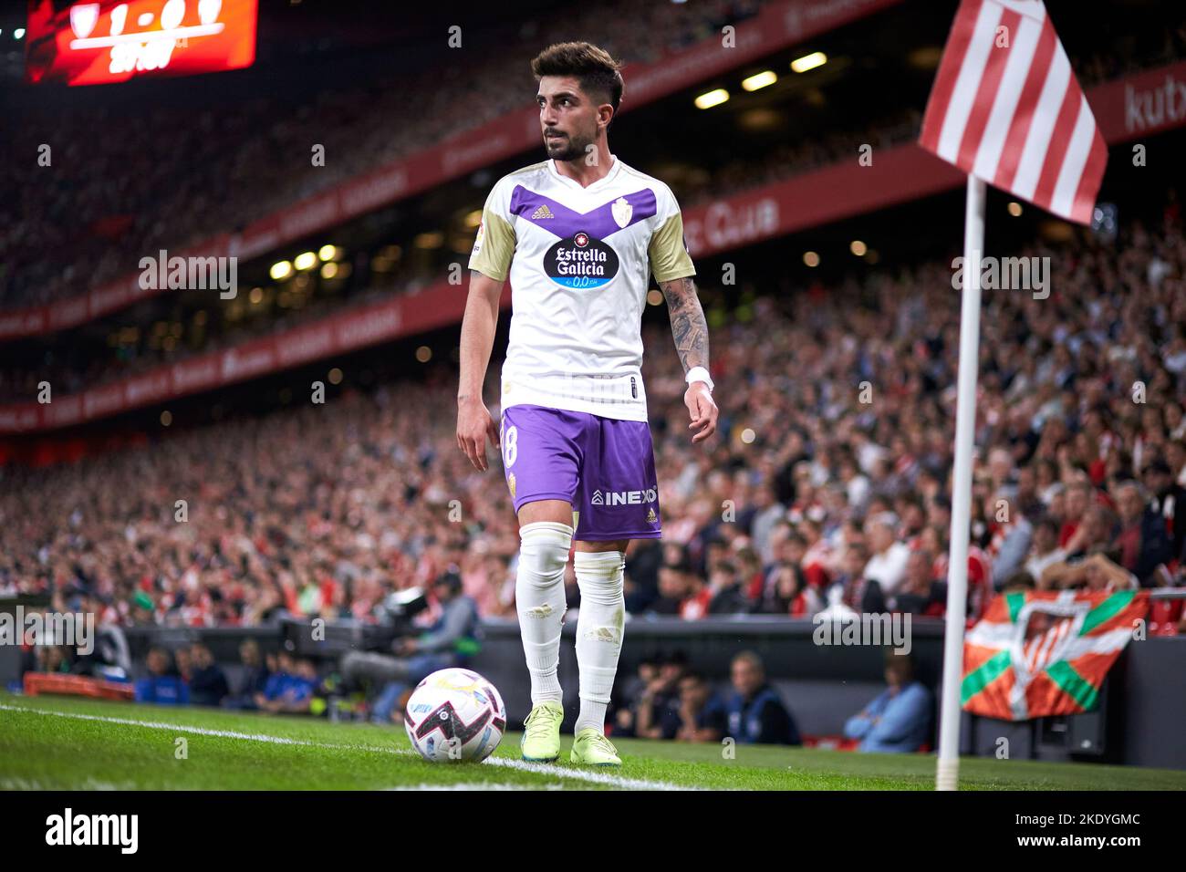 Ramon Rodriguez 'Monchu' of Real Valladolid during the Spanish ...