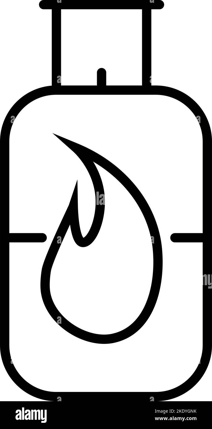 A vector illustration of a chemical substance bottle Stock Vector Image ...