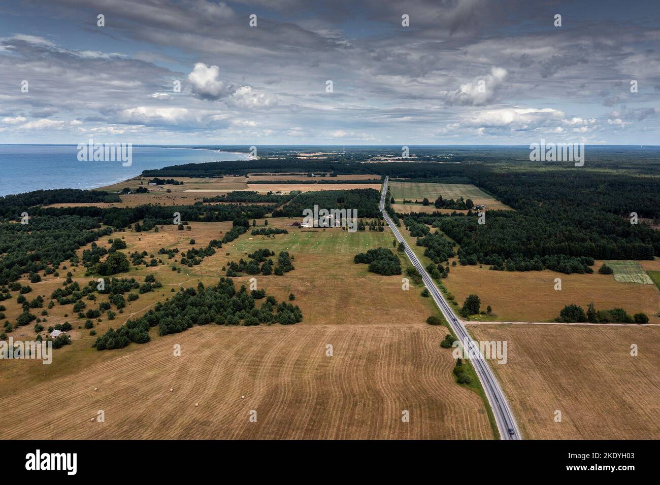 Baltic sea at Latvia west coast Stock Photo - Alamy