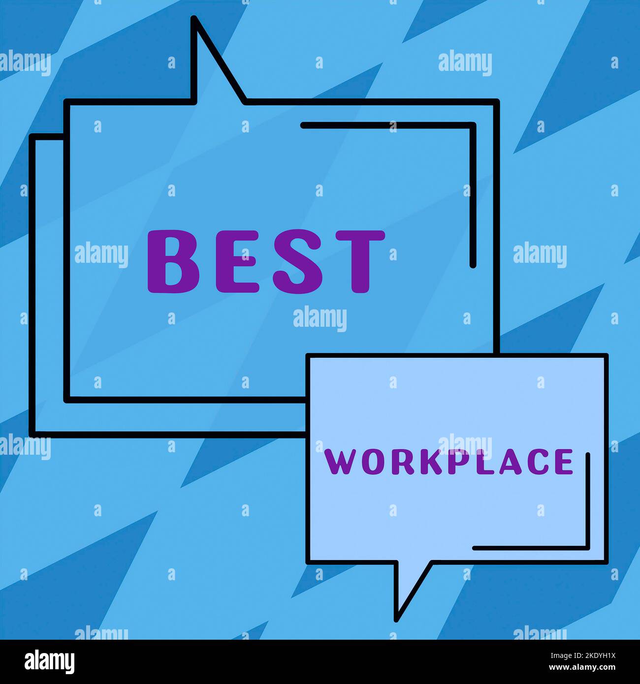Inspiration showing sign Best Workplace, Concept meaning Ideal company ...