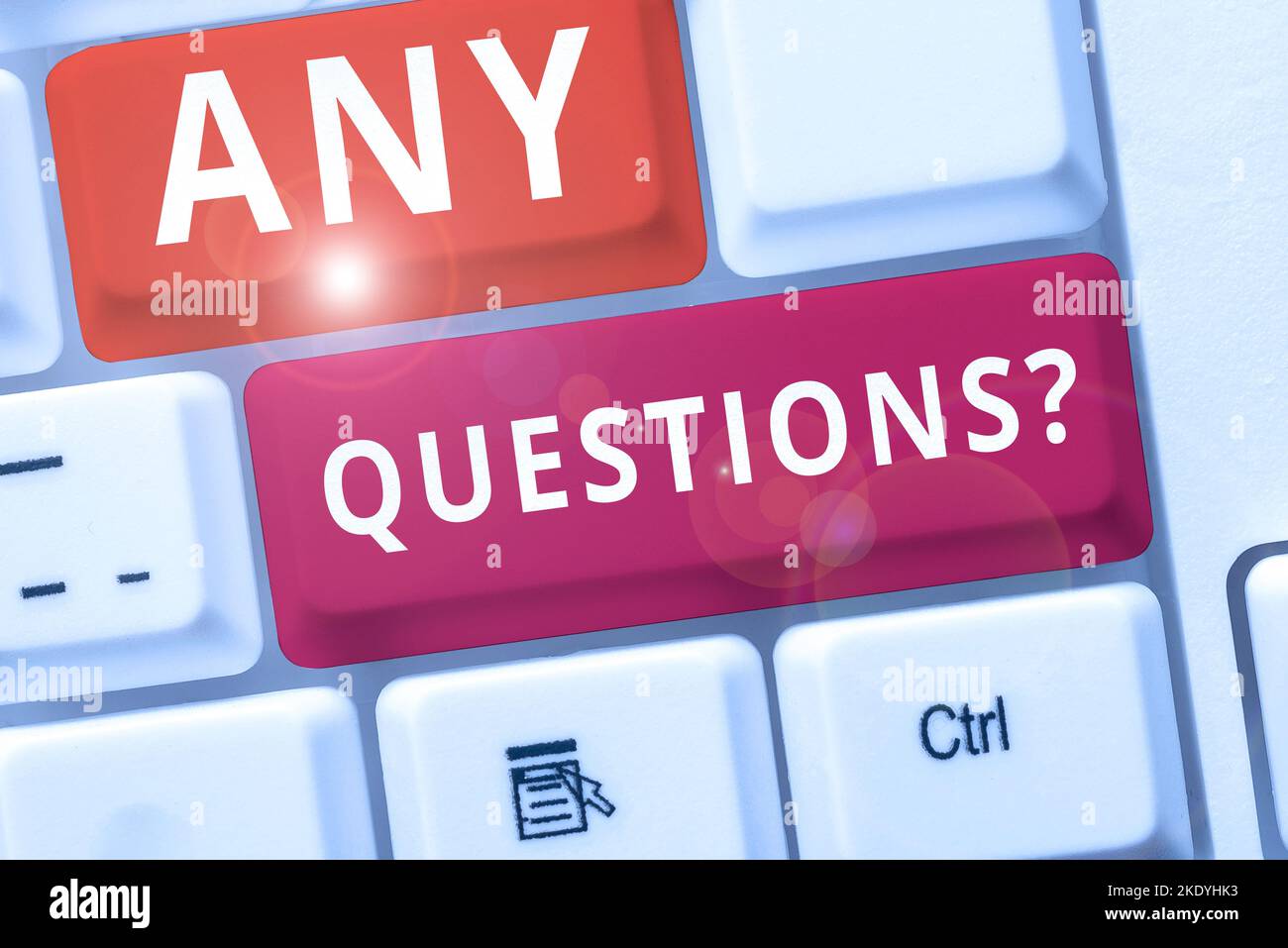 Handwriting text Any Questions Question, Business approach Allowing any ...