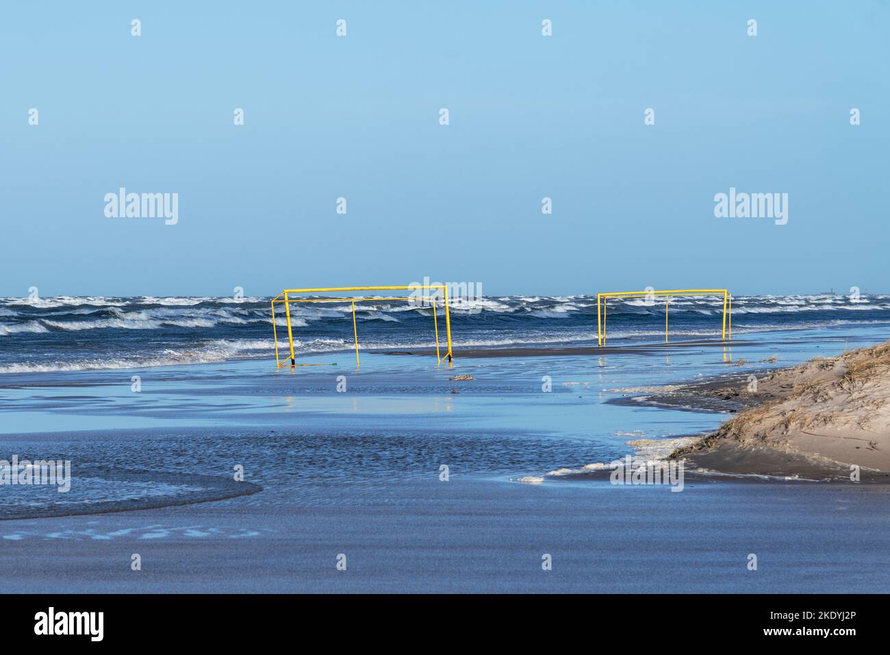 Stormy day by Baltic sea Stock Photo - Alamy