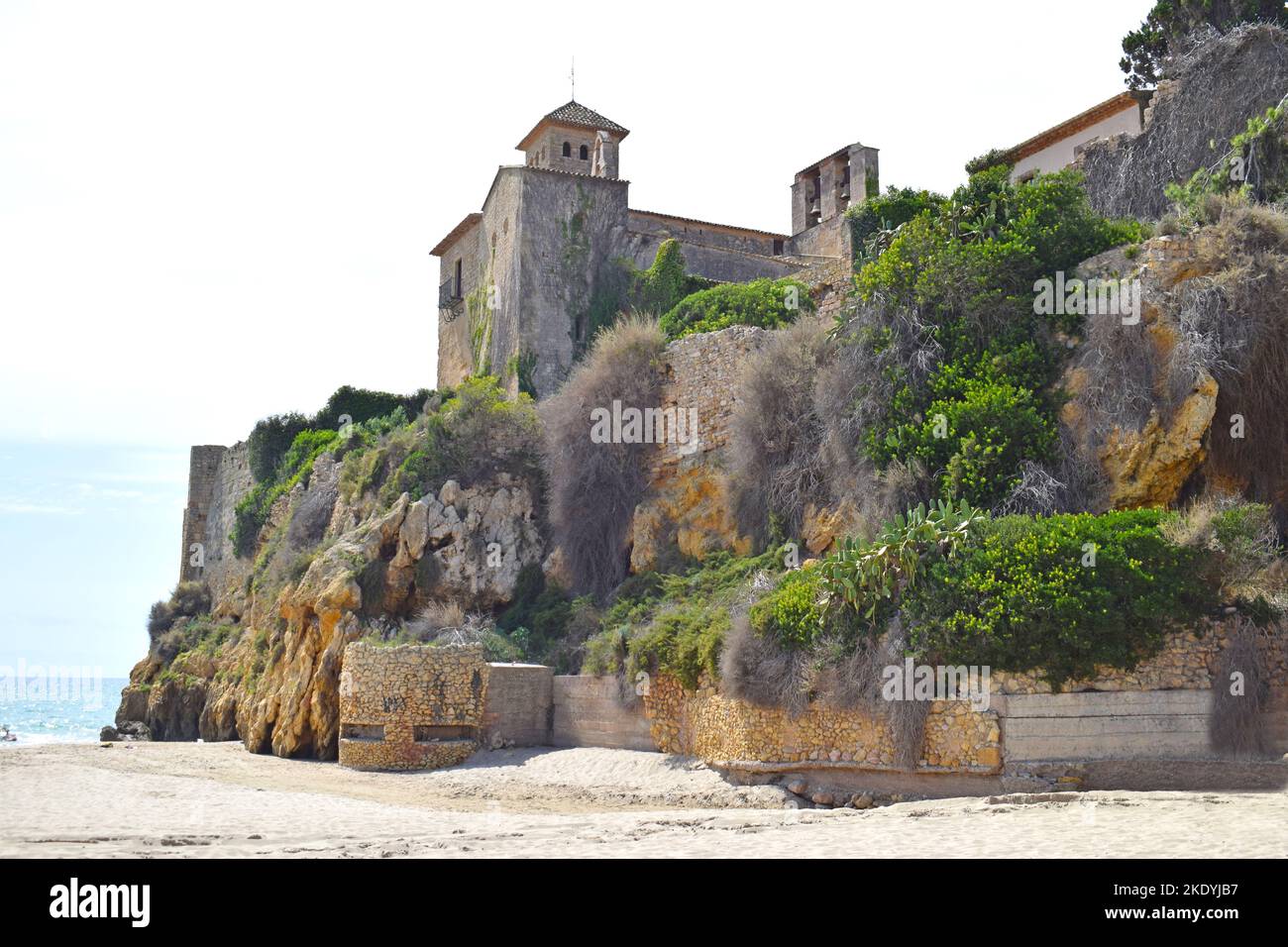 Tamarit Castle Tarragona Catalonia Spain Stock Photo - Alamy