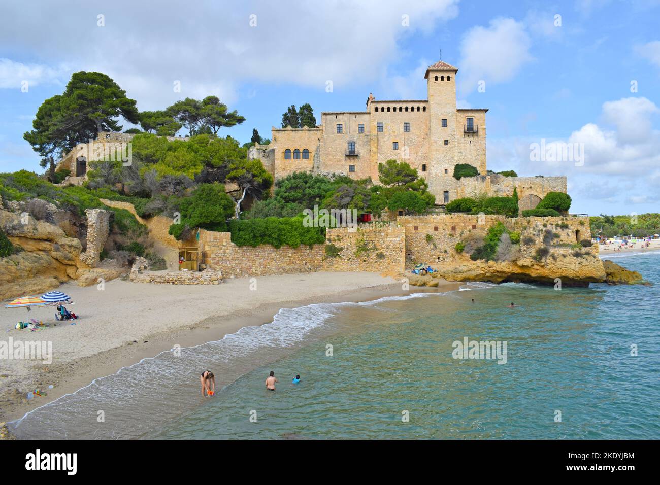 Tamarit castle beach hi-res stock photography and images - Alamy