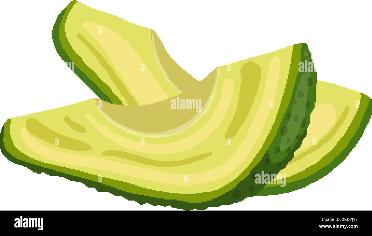 Cartoon avocado ripe avocados Stock Vector Images - Alamy
