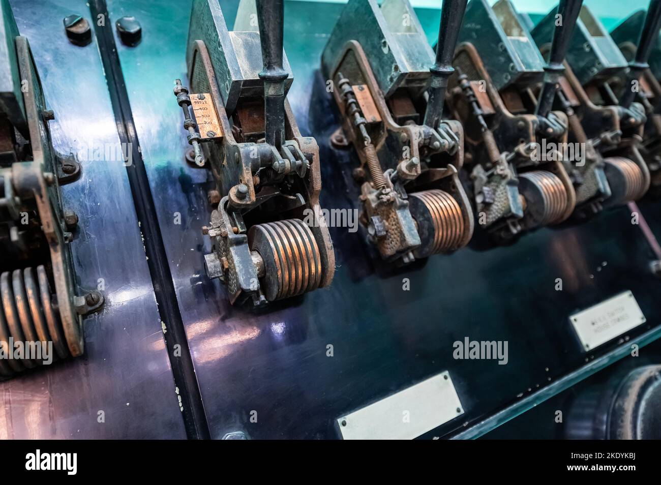 Battersea Control Room - Battersea Power Station Stock Photo - Alamy
