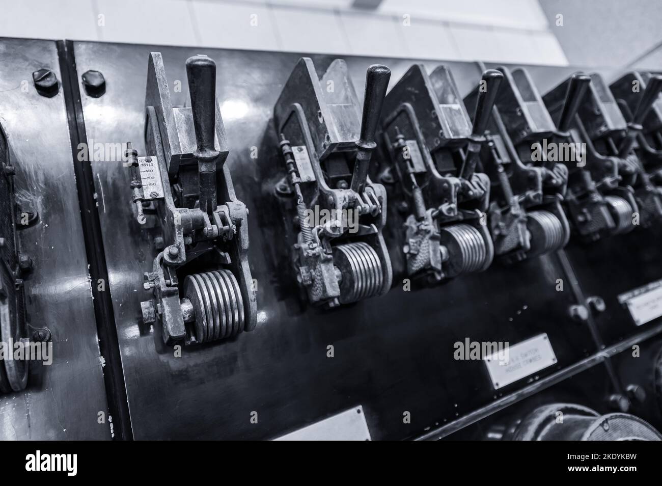 Battersea Control Room - Battersea Power Station Stock Photo - Alamy