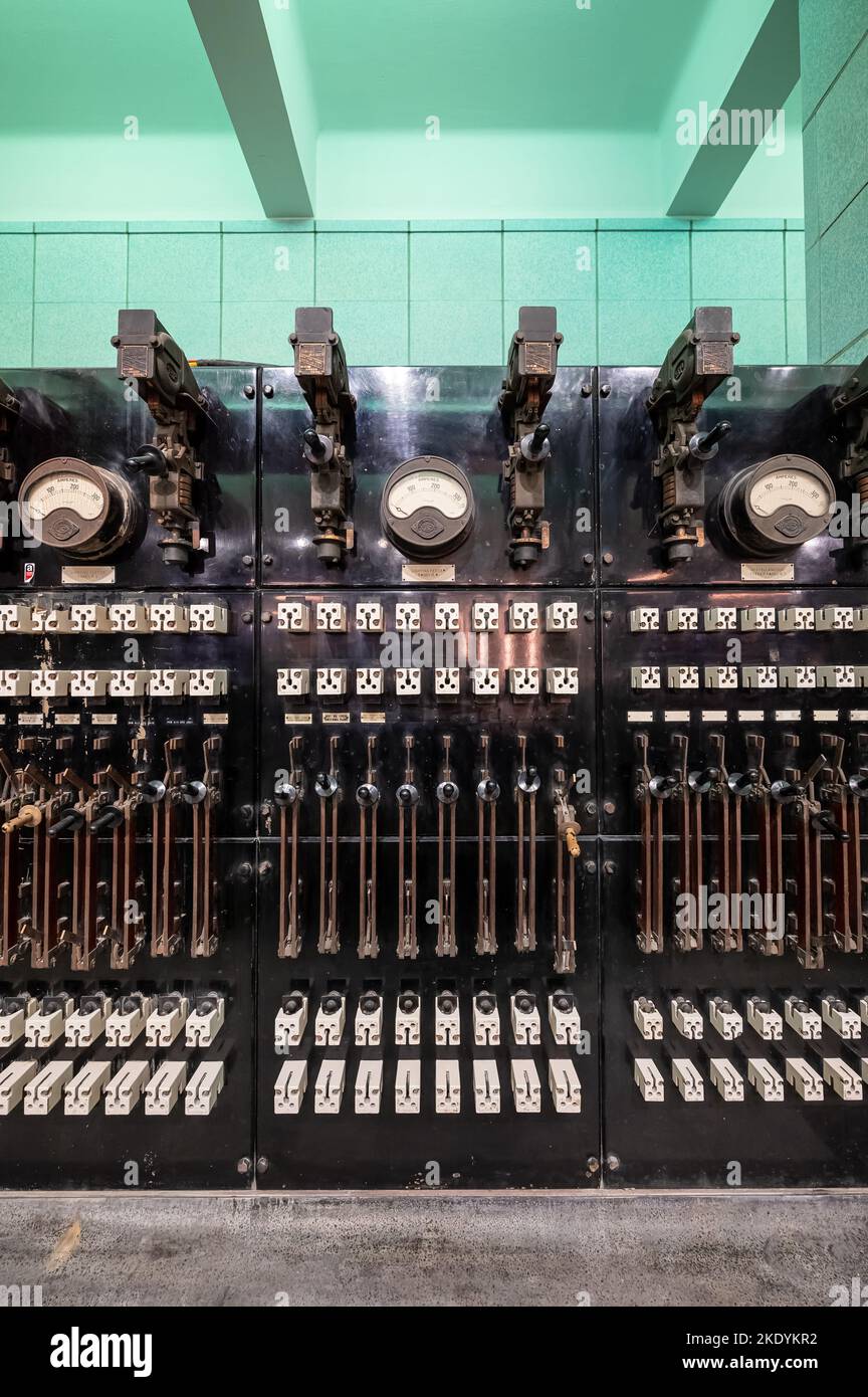 Battersea Control Room - Battersea Power Station Stock Photo - Alamy