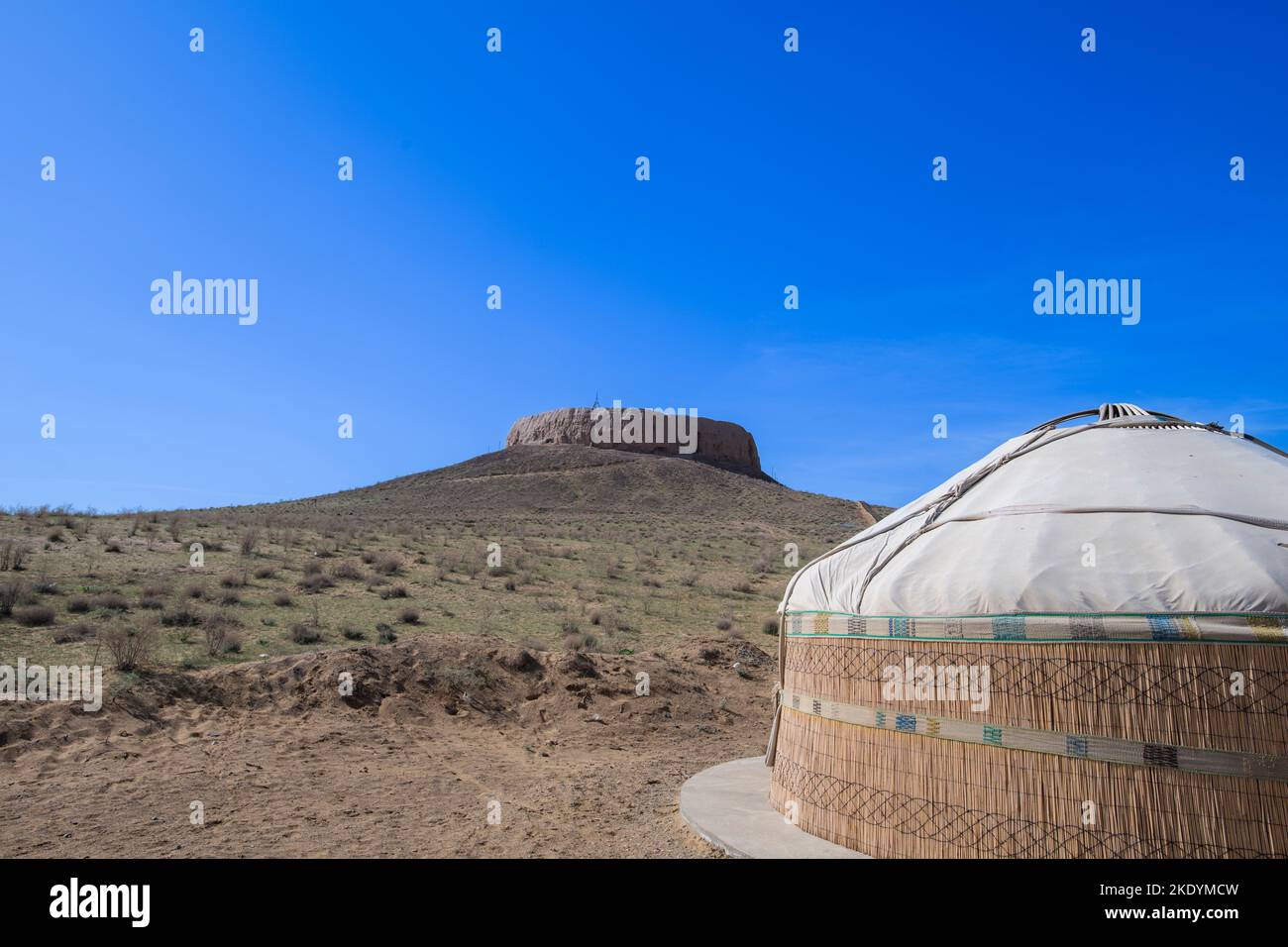 Chilpik Tower of Silence, an ancient Zoroastrian burial site ...