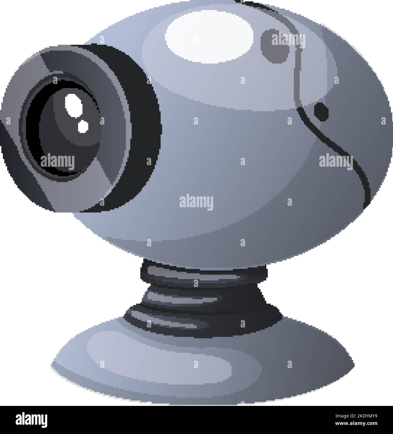 web camera cartoon vector illustration Stock Vector Image & Art - Alamy