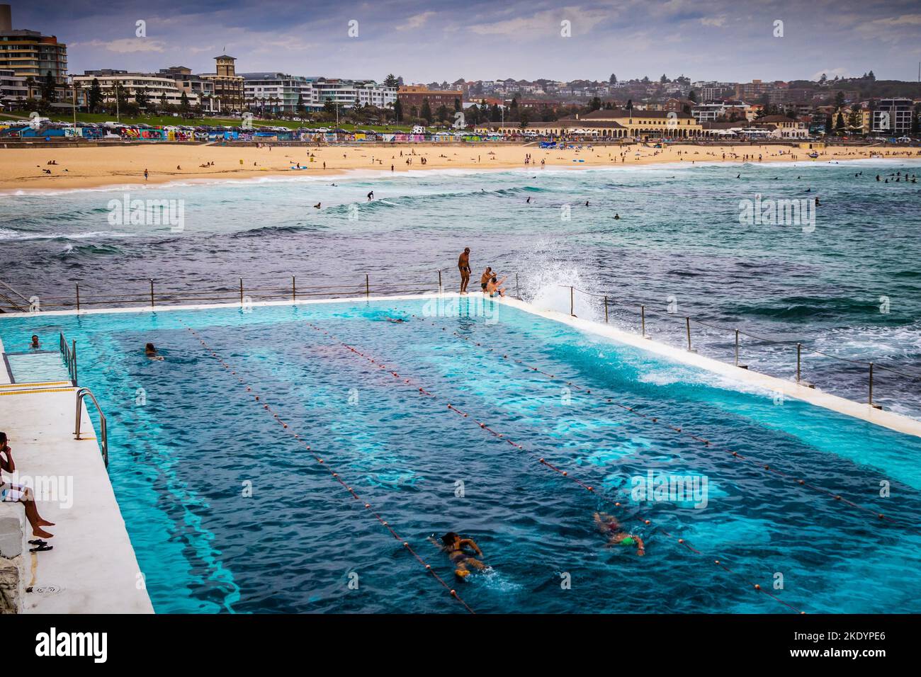 Brisbane beach aerial hi-res stock photography and images - Alamy