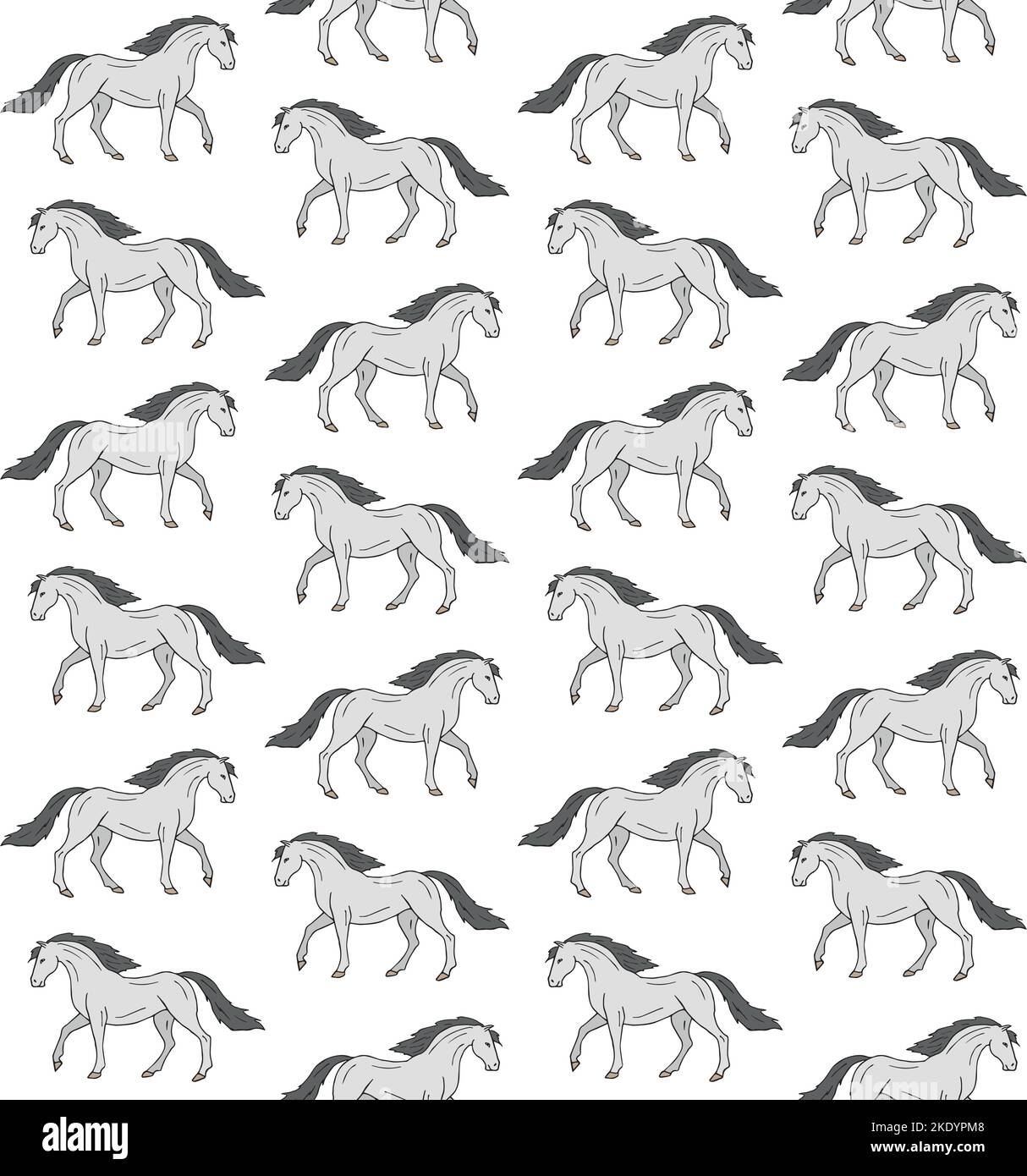 Vector seamless pattern of hand drawn doodle sketch colored pre spanish ...