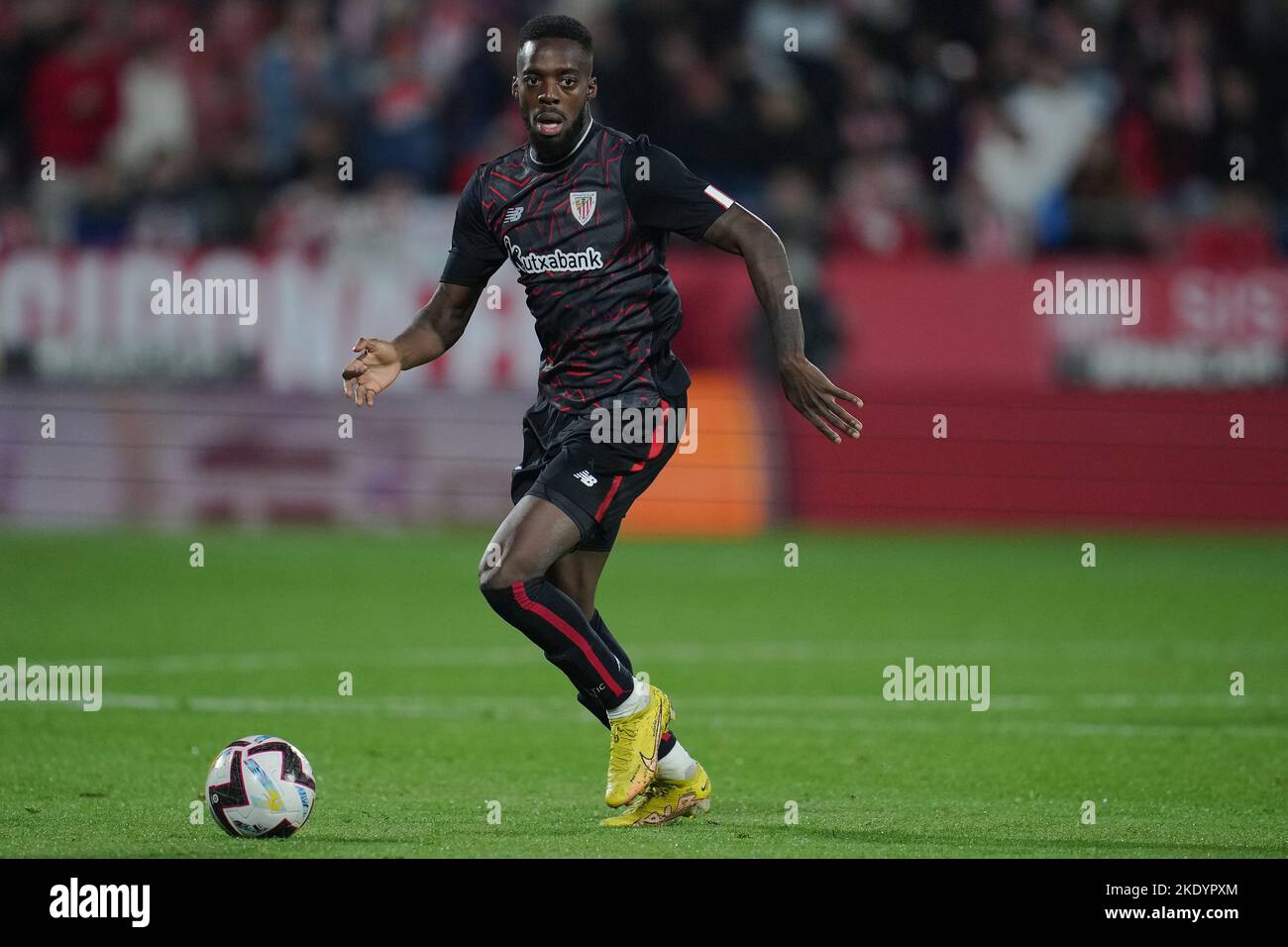 Inaki Williams of Athletic Club during the La Liga match between Girona ...
