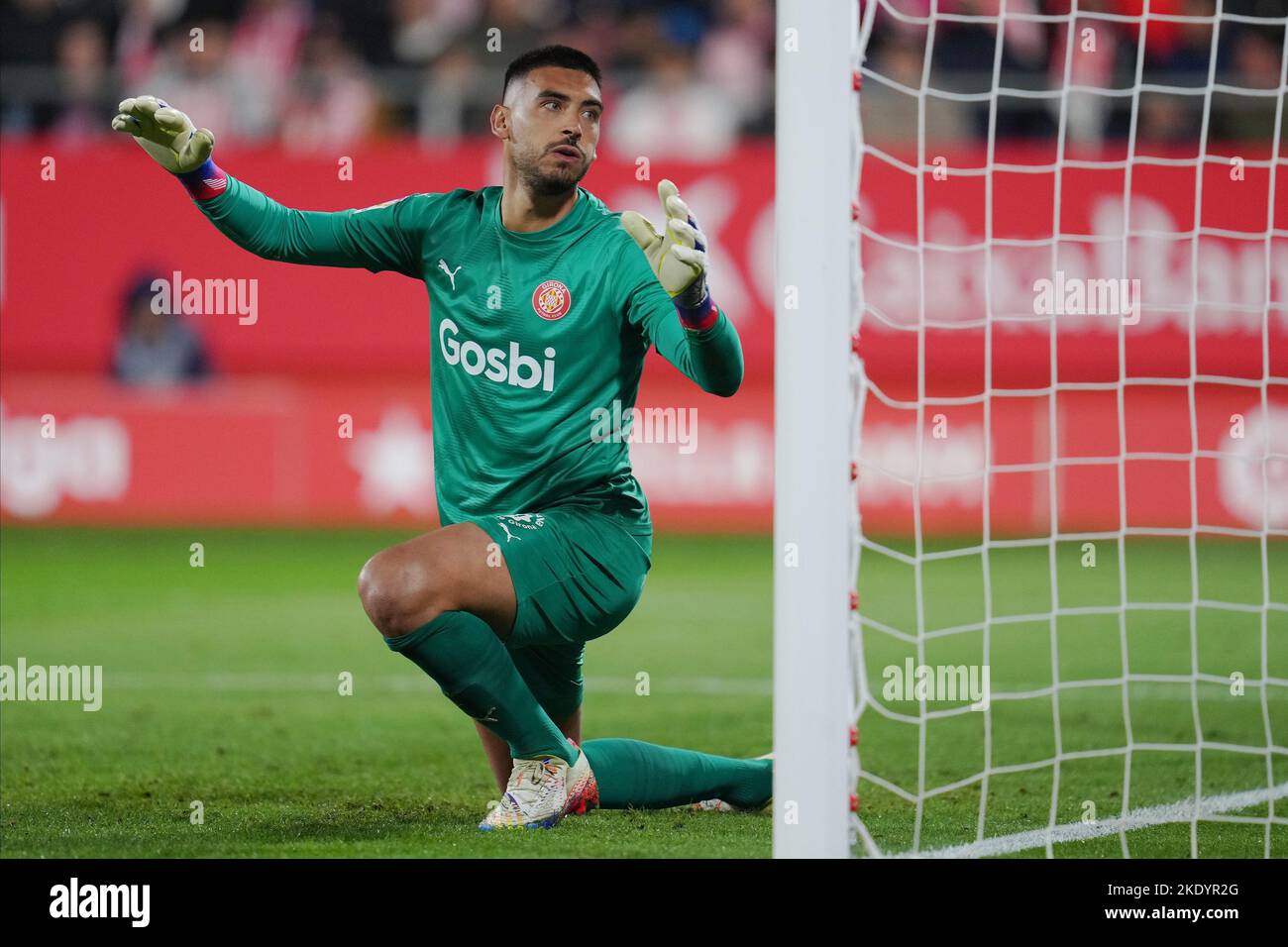 Paulo Gazzaniga of Girona FC during the La Liga match between Girona FC ...