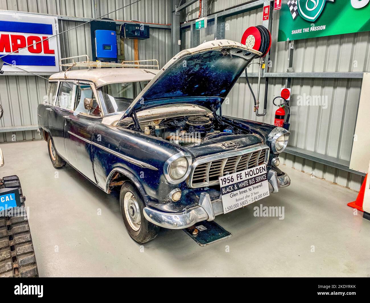 A beautiful shot of 1956 FE Holden Station Wagon in the National ...