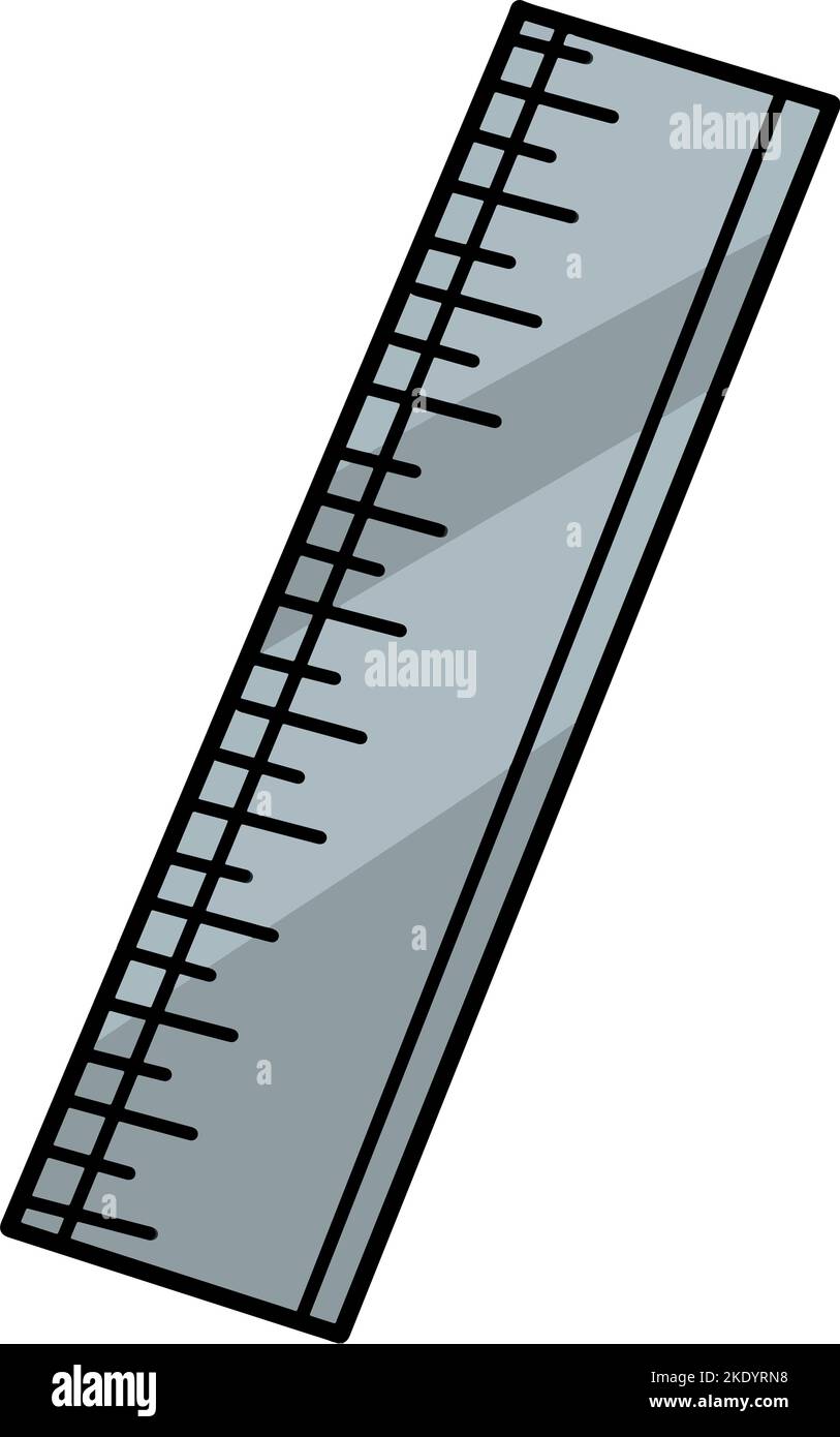 Ruler Cartoon Horizontal