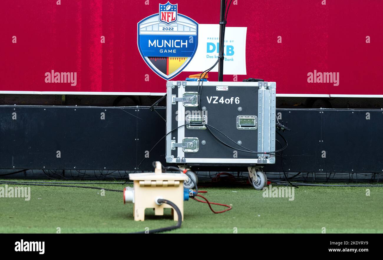 Munich, Germany. 09th Nov, 2022. American football, NFL, Tampa Bay ...