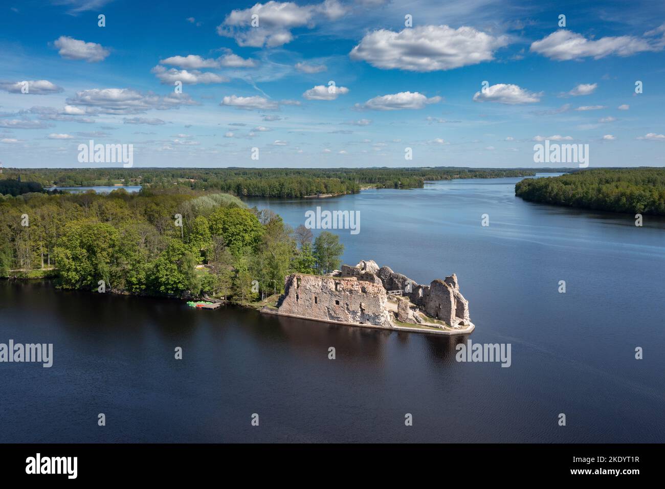 Koknese castle ruins hi-res stock photography and images - Alamy