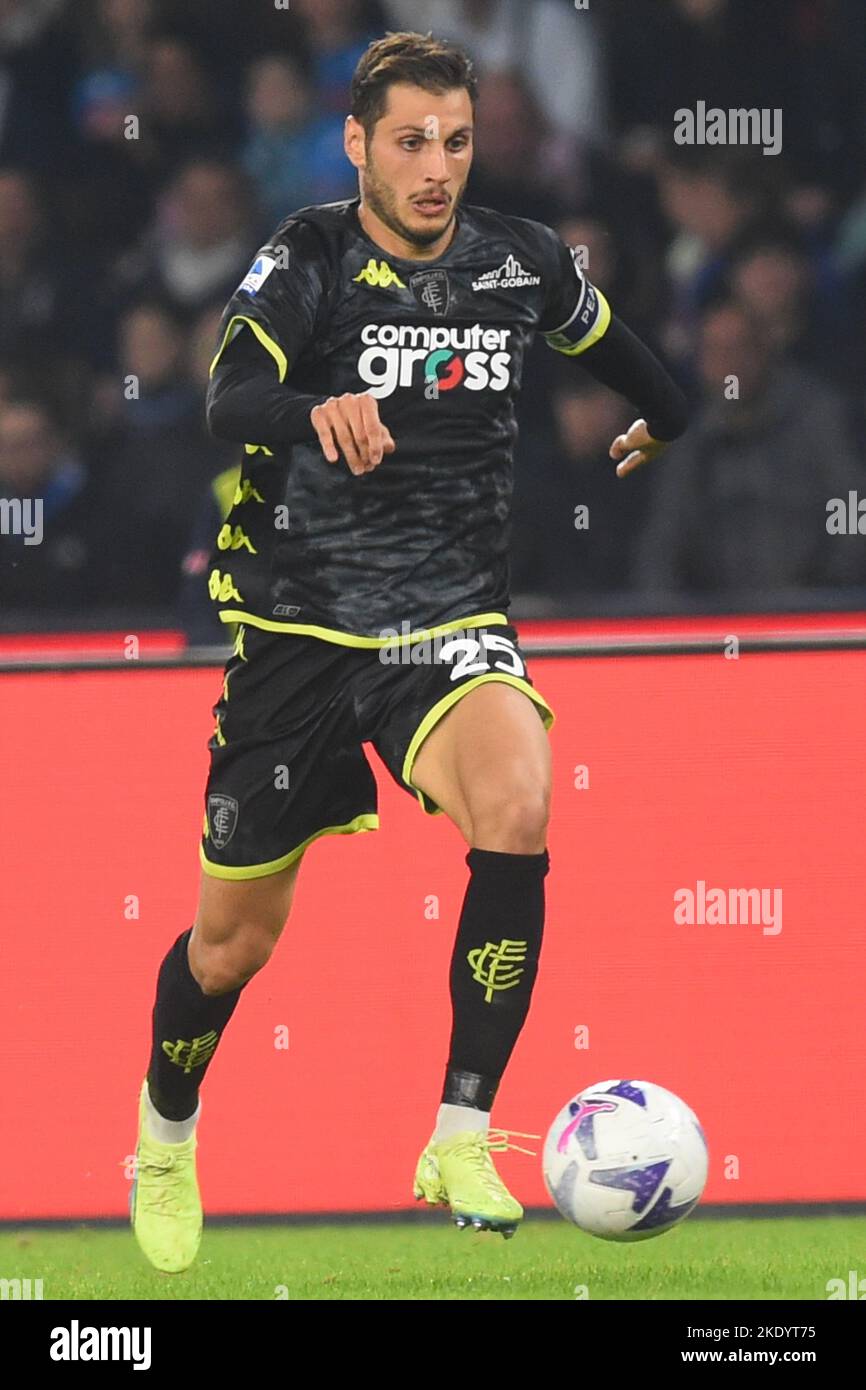 Filippo Bandinelli of Empoli Football Club in action during the Serie A ...