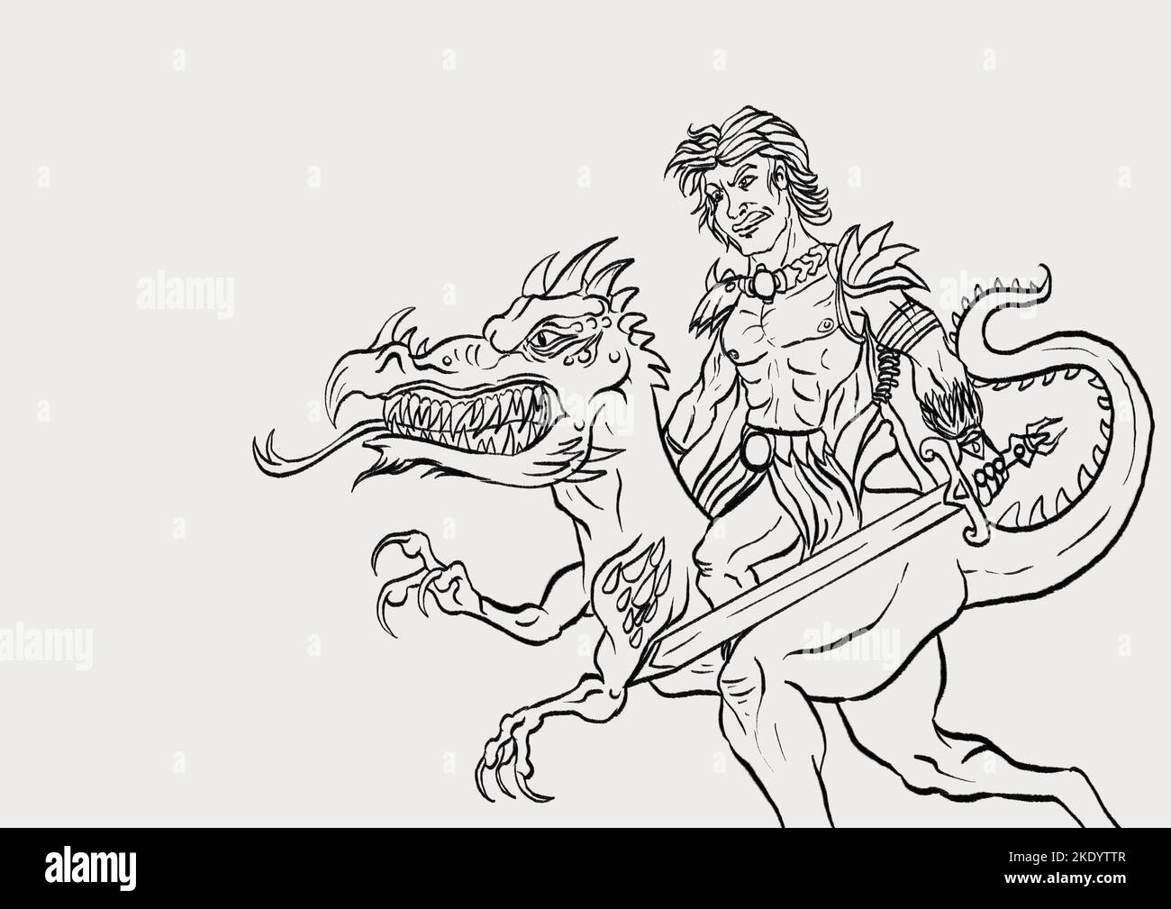 Beast rider hi-res stock photography and images - Alamy