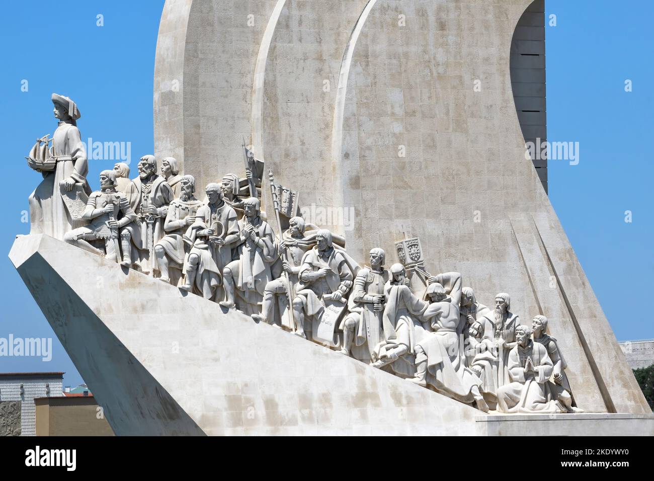 Monument to the Discoveries or Padrao dos Descobrimentos, Belem, Lisbon ...
