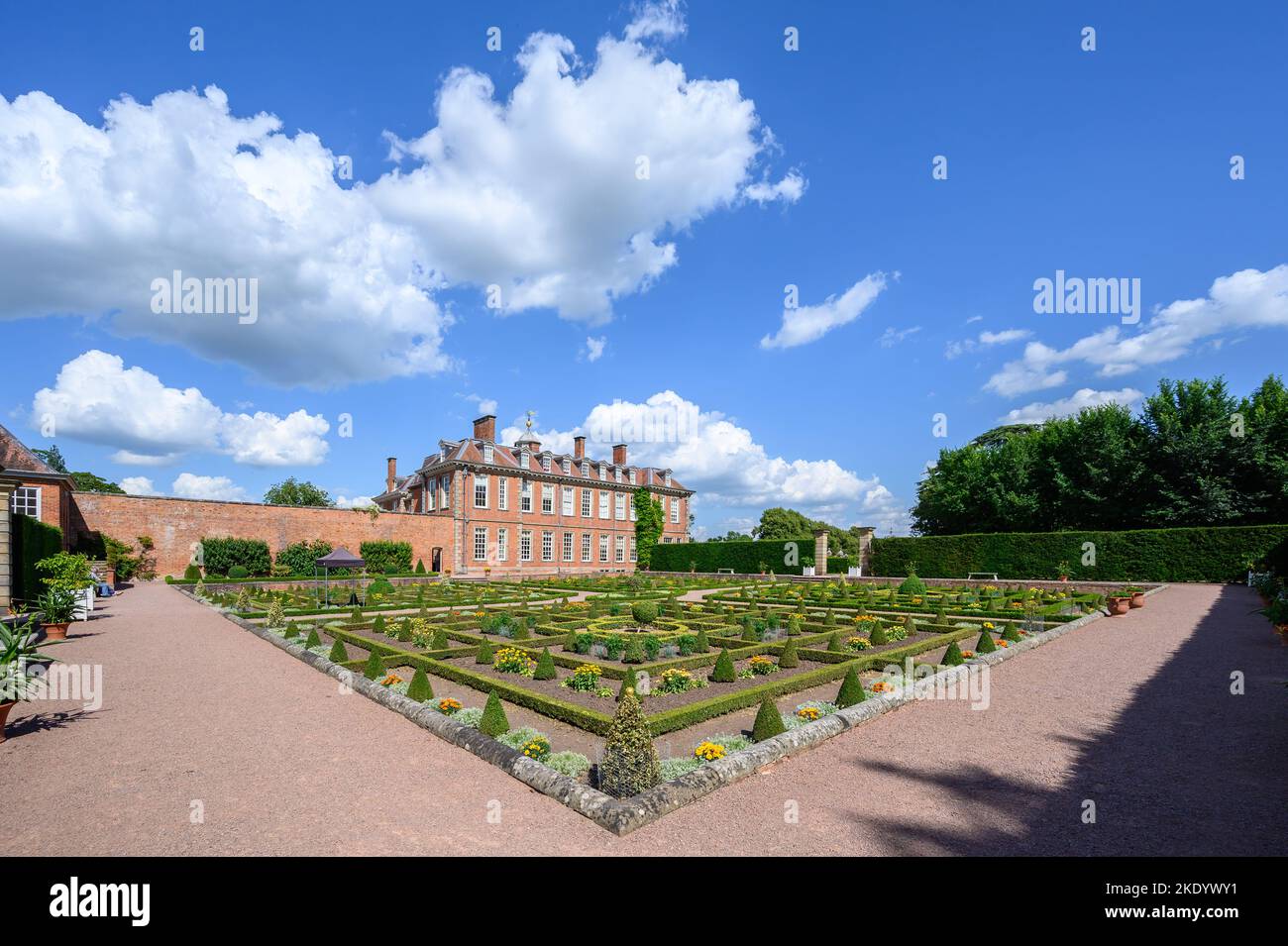 Hanbury Hall - National Trust Stock Photo - Alamy