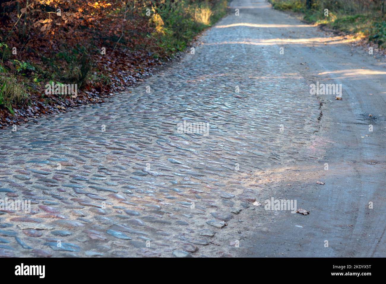old road made of stones Stock Photo - Alamy