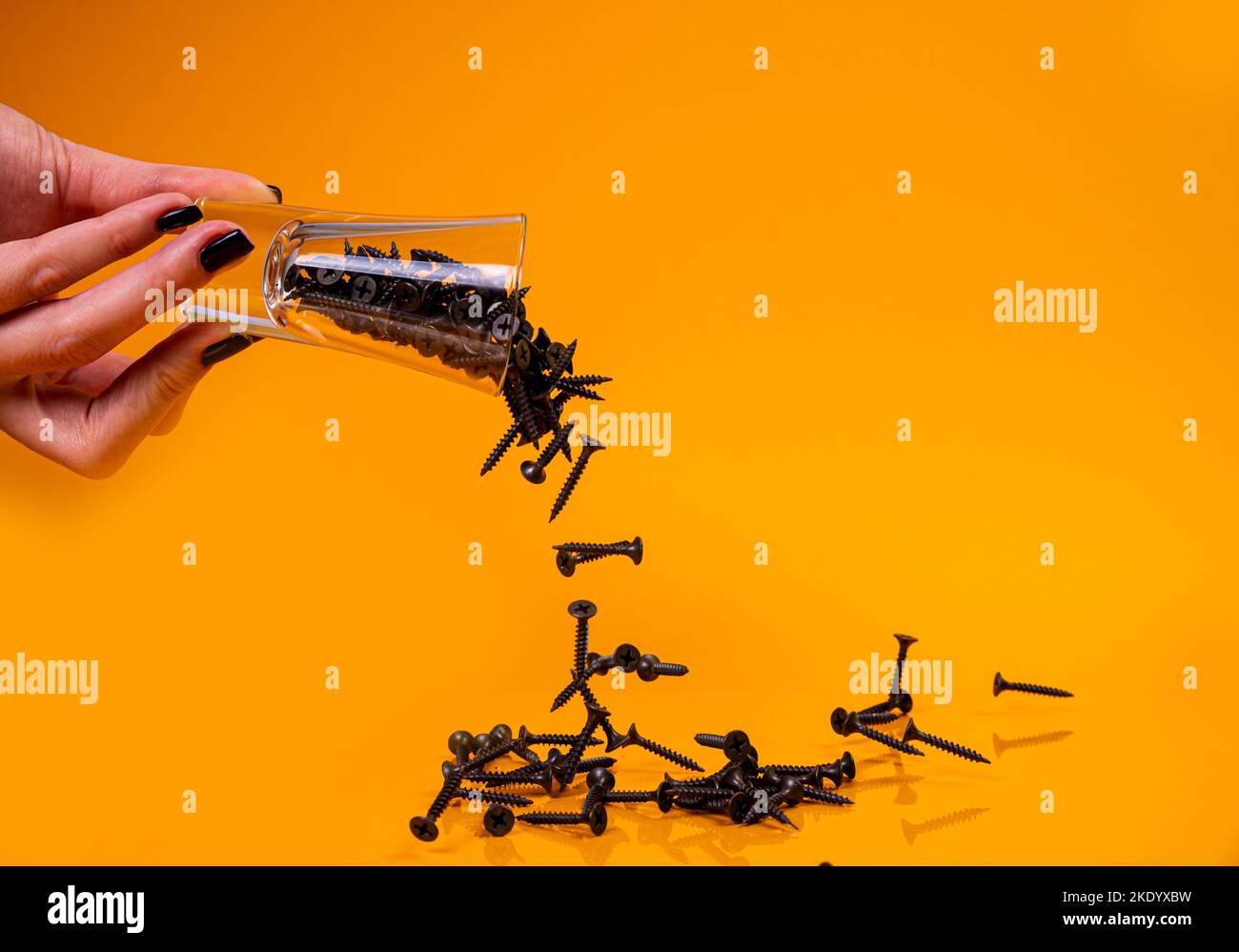 Jar of screws hi-res stock photography and images - Alamy