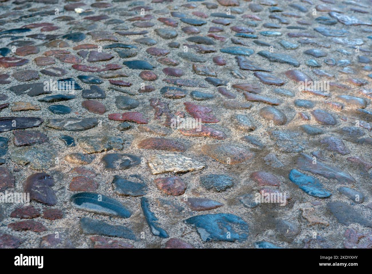 old road made of stones Stock Photo - Alamy