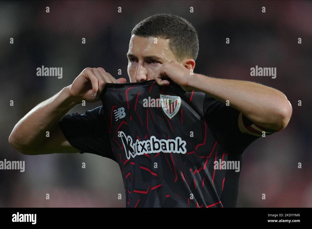 Oscar de Marcos of Athletic Club at full time during the La Liga match ...