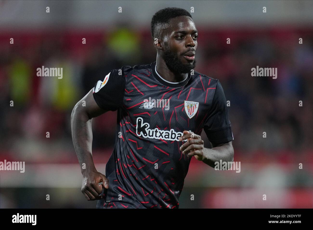 Inaki Williams of Athletic Club during the La Liga match between Girona ...
