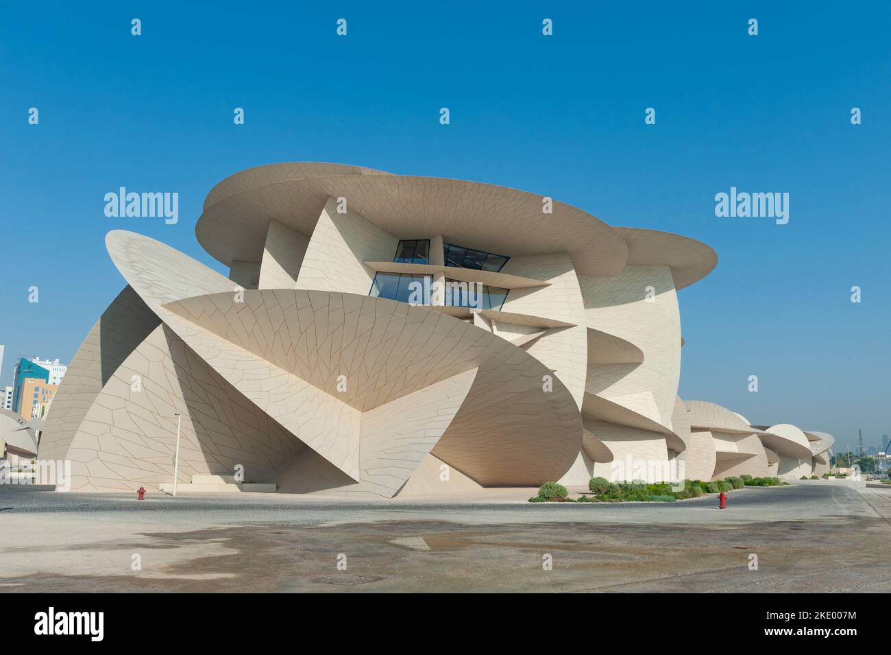 Doha, Qatar. September 21st 2019 National Museum of Qatar otherwise ...