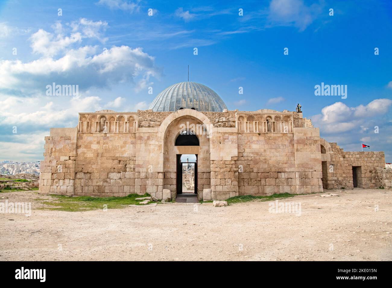 Umayyad Palace Citadel Amman Jordan 1 Stock Photo - Alamy