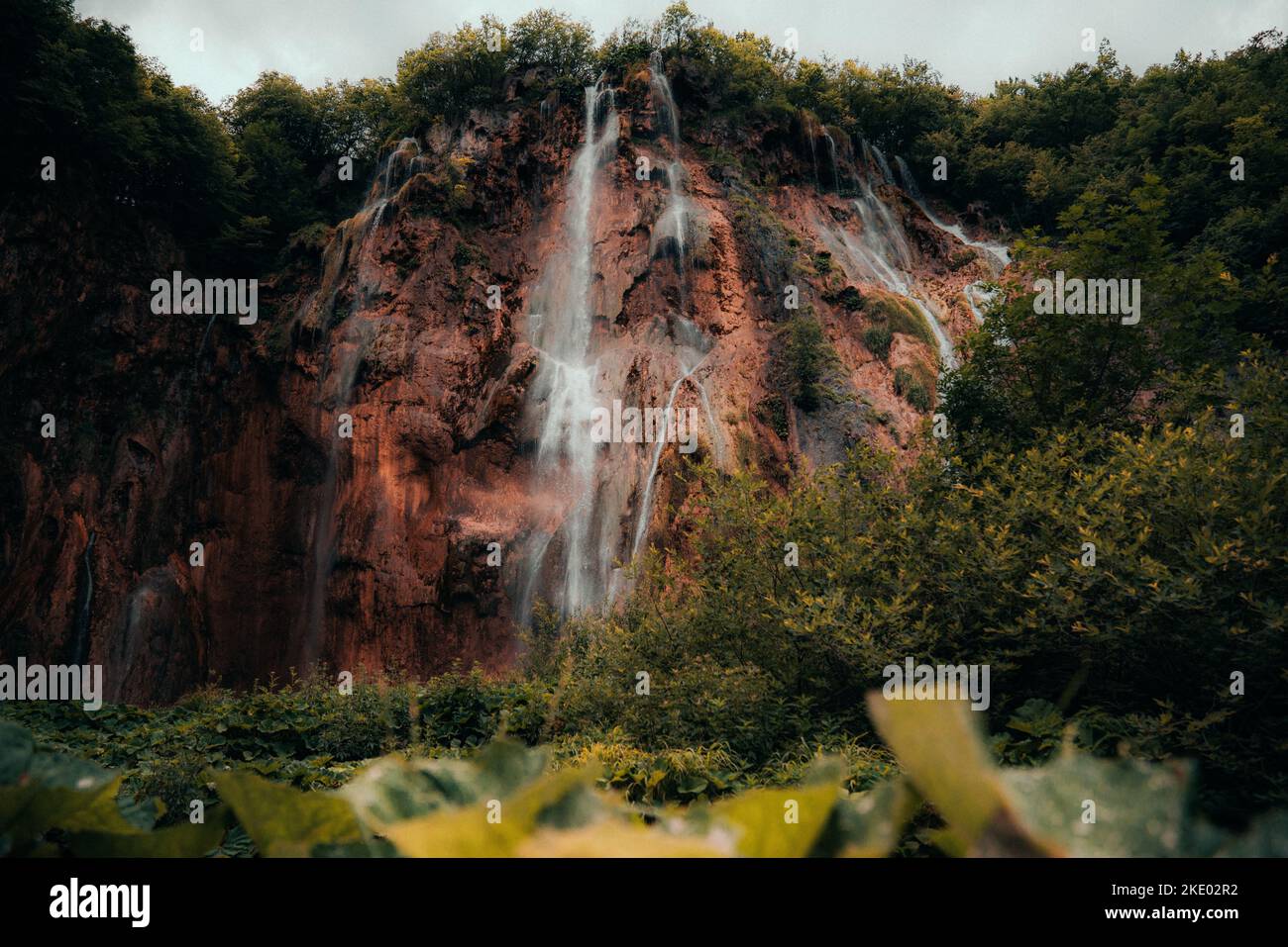 Vertical shot low waterfall hi-res stock photography and images - Alamy