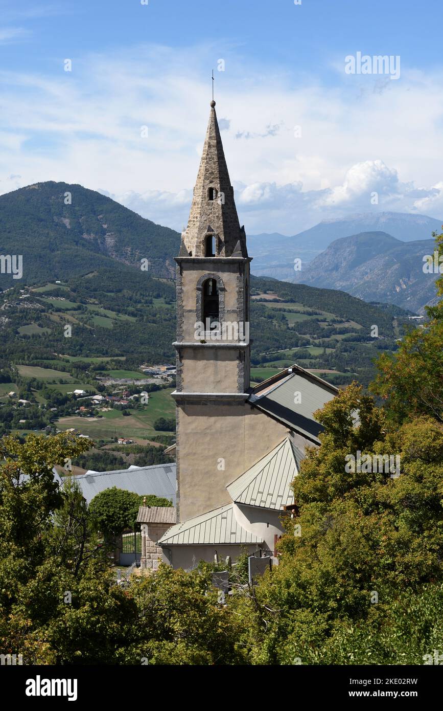 Church or Eglise de Saint Vincent (c16th) Village of Saint-Vincent-les ...