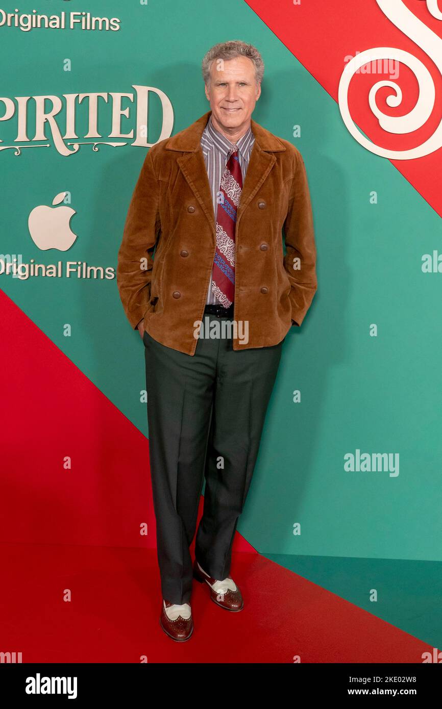 NEW YORK, NEW YORK - NOVEMBER 07: Will Ferrell attends Apple Original ...