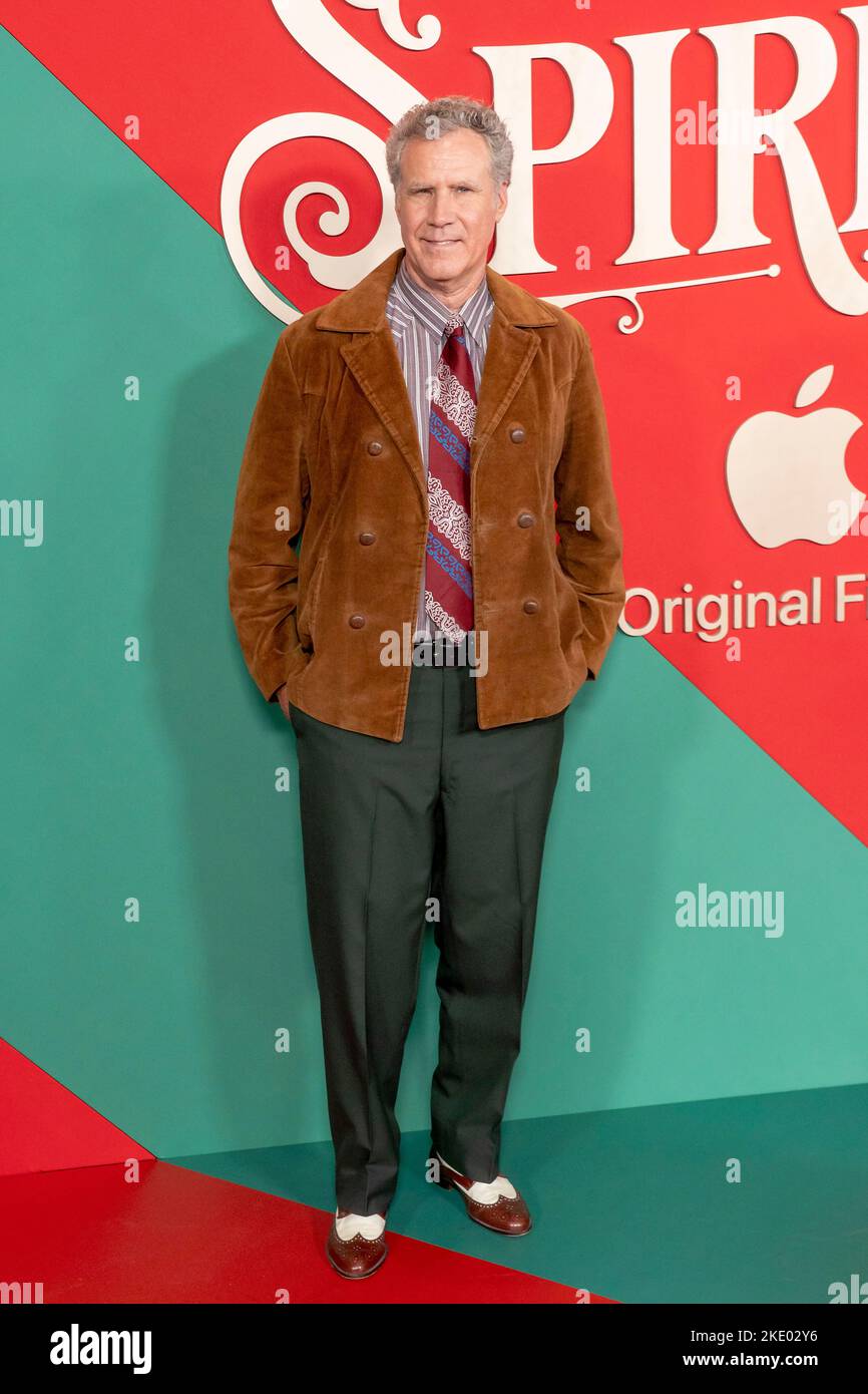 NEW YORK, NEW YORK - NOVEMBER 07: Will Ferrell attends Apple Original ...