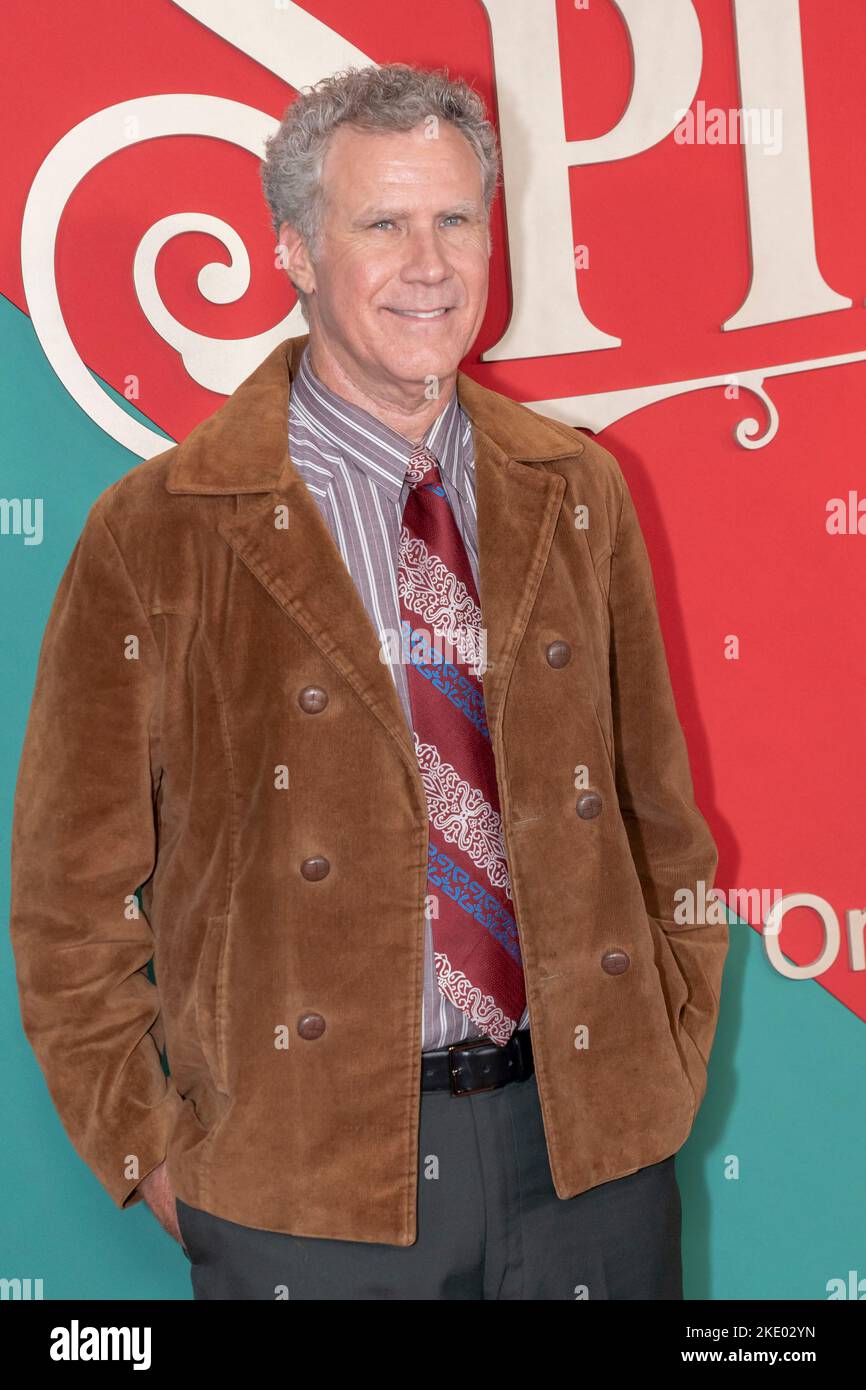 NEW YORK, NEW YORK - NOVEMBER 07: Will Ferrell attends Apple Original ...