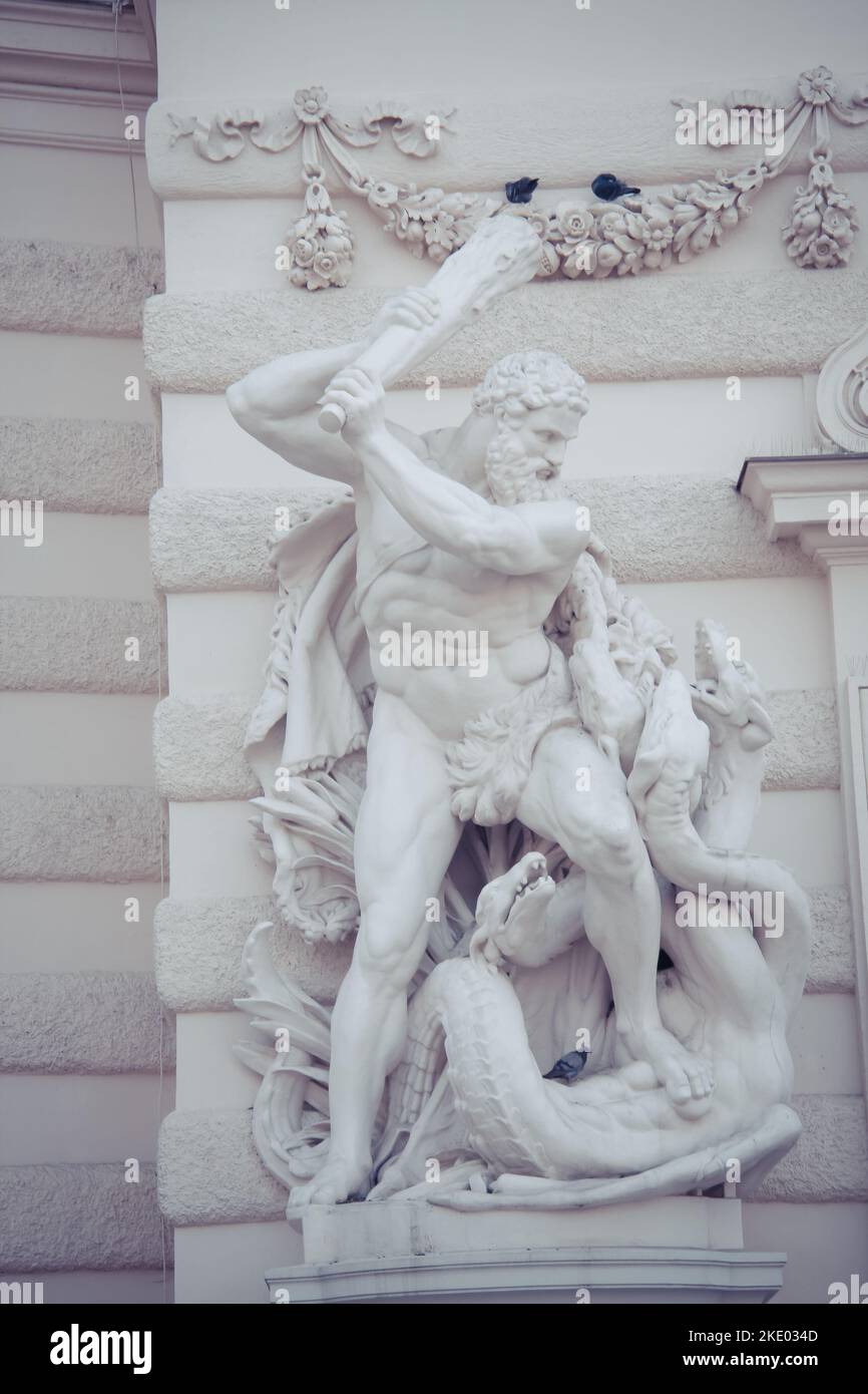 Hercules statue antique hi-res stock photography and images - Alamy