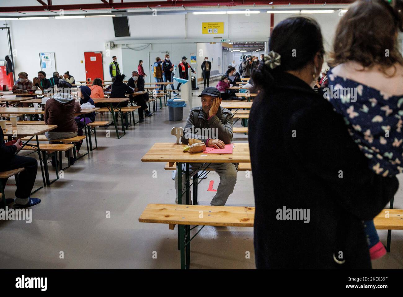 Arrival center airport tegel hi-res stock photography and images - Alamy