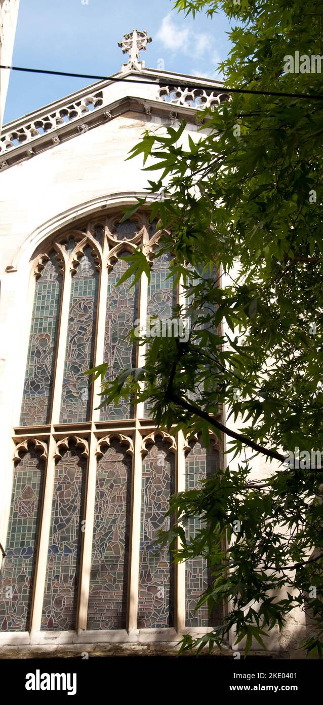 St Aldermary Church, City of London, London, UK. Badly damaged in the ... St Aldermary Church, City of London, London, UK. Badly damaged in the ...