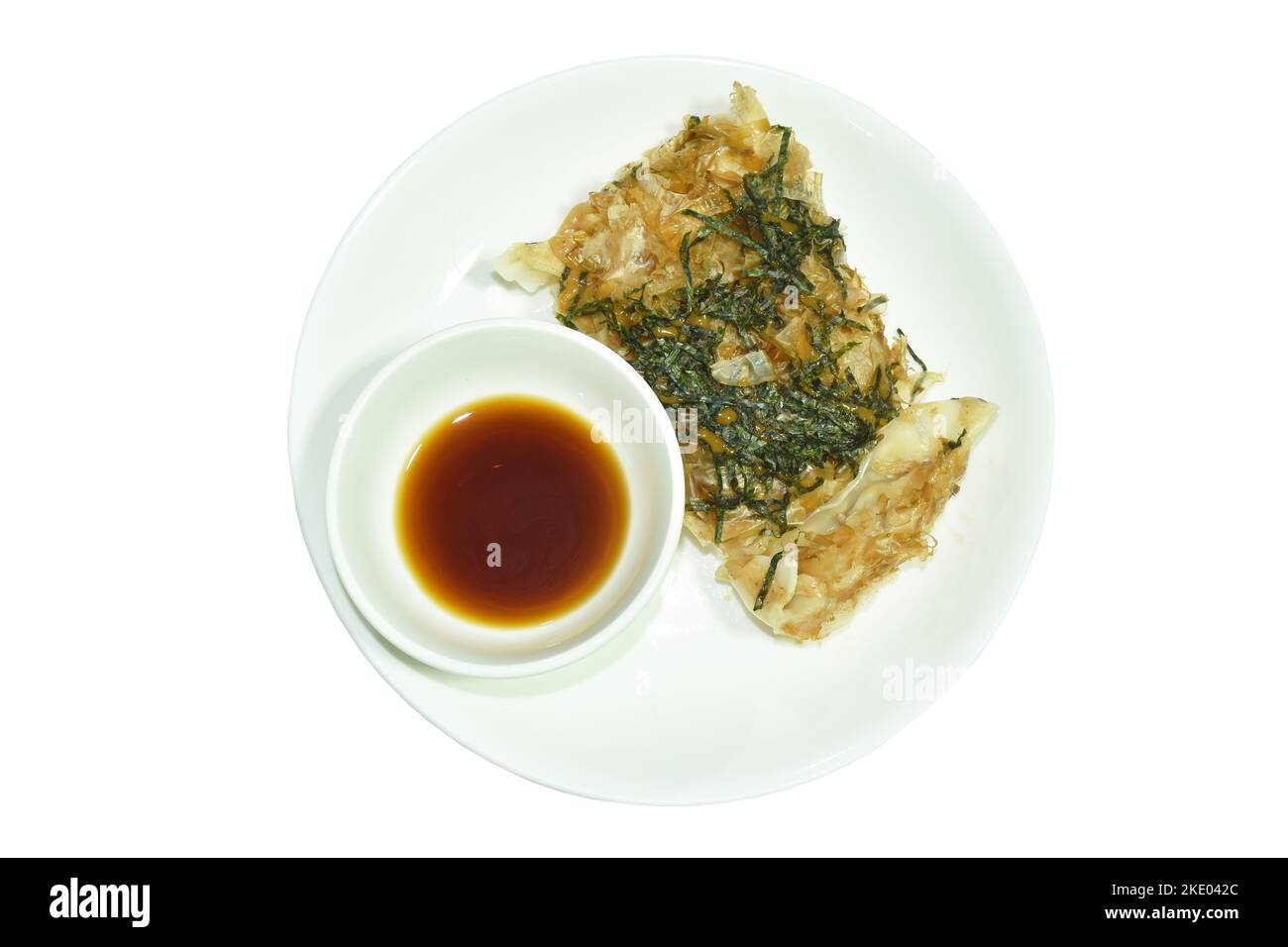crispy fried Gyoza or Japanese dumpling stuffed mashed pork dressing ...