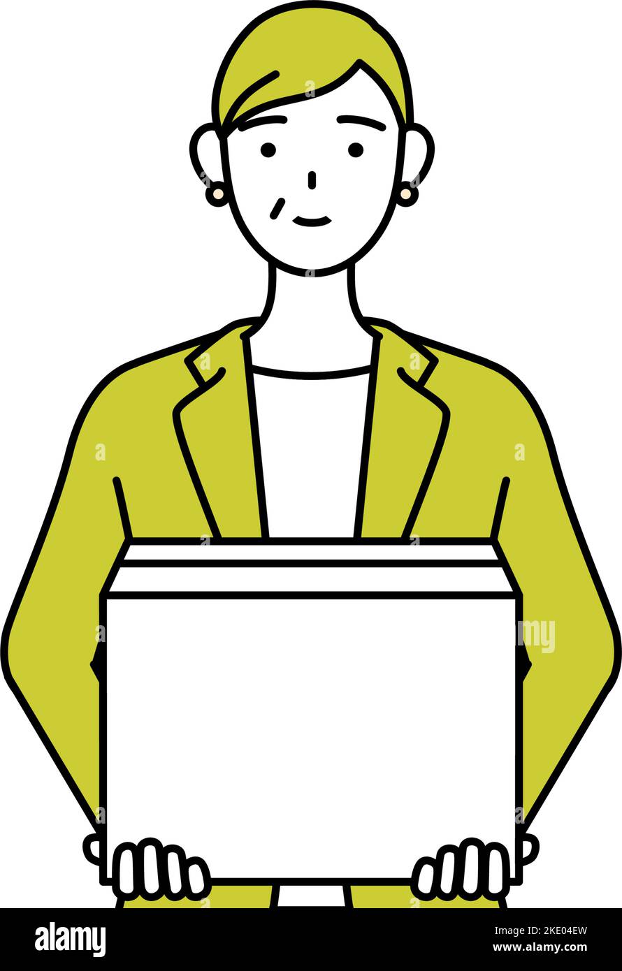 Managers box Stock Vector Images - Alamy