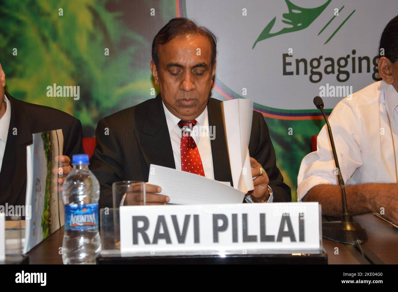 The Leading Gulf business tycoon, Ravi Pillai. He heads the RP group Stock Photo - Alamy