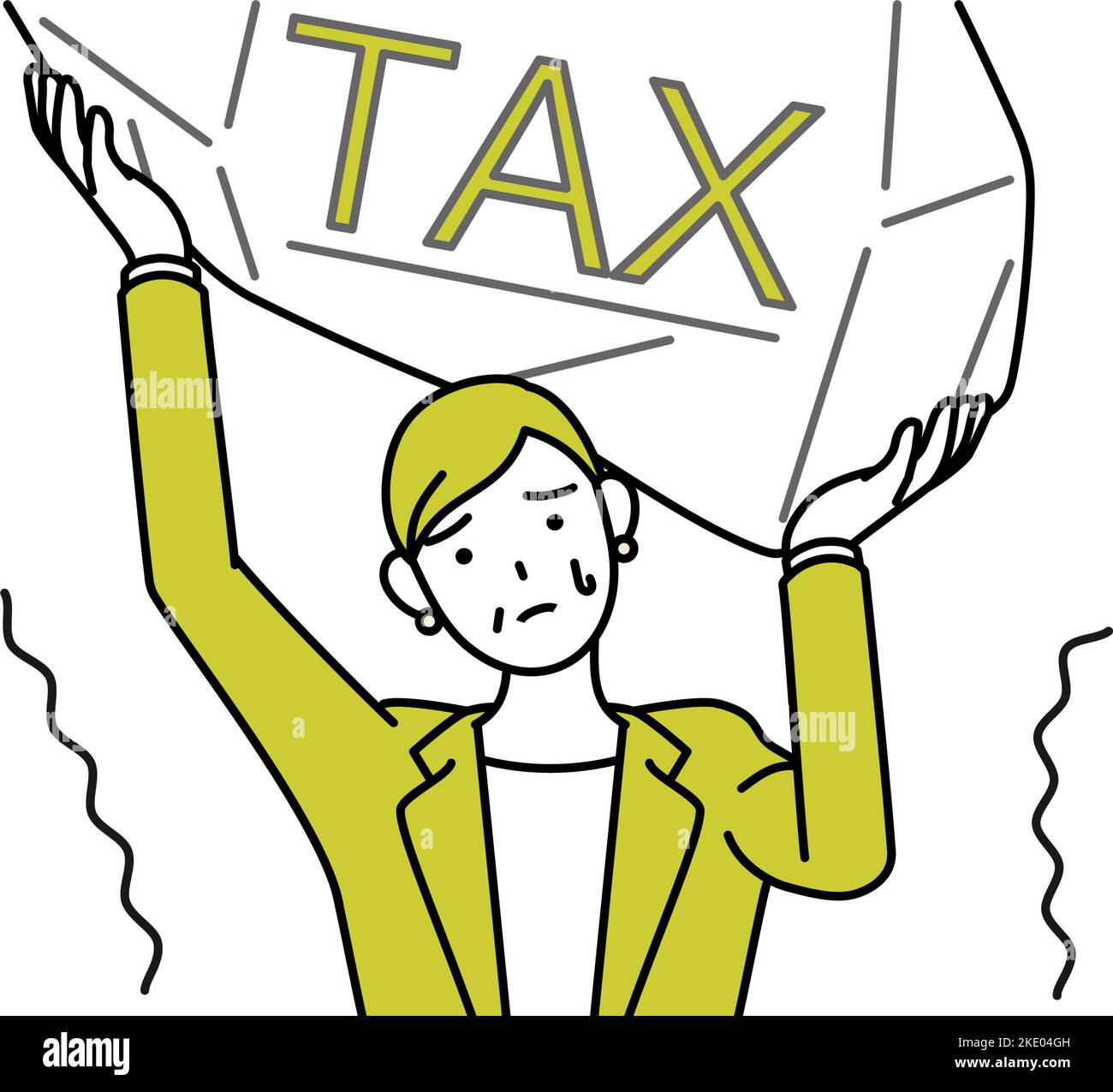 Economic insecurity vector vectors Cut Out Stock Images & Pictures - Alamy