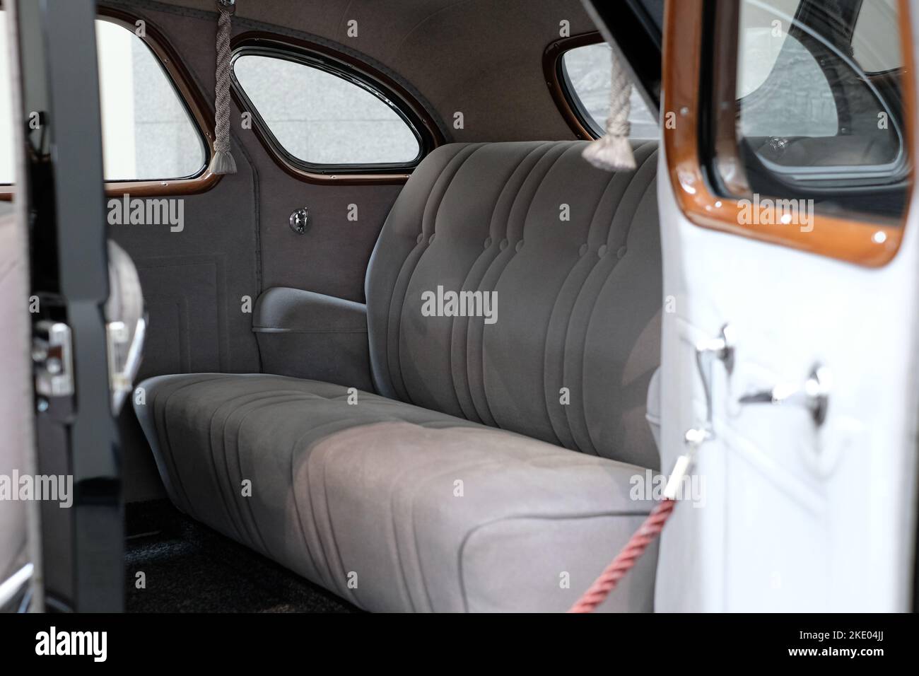 The interior of a classic 1936 Toyota Stock Photo - Alamy