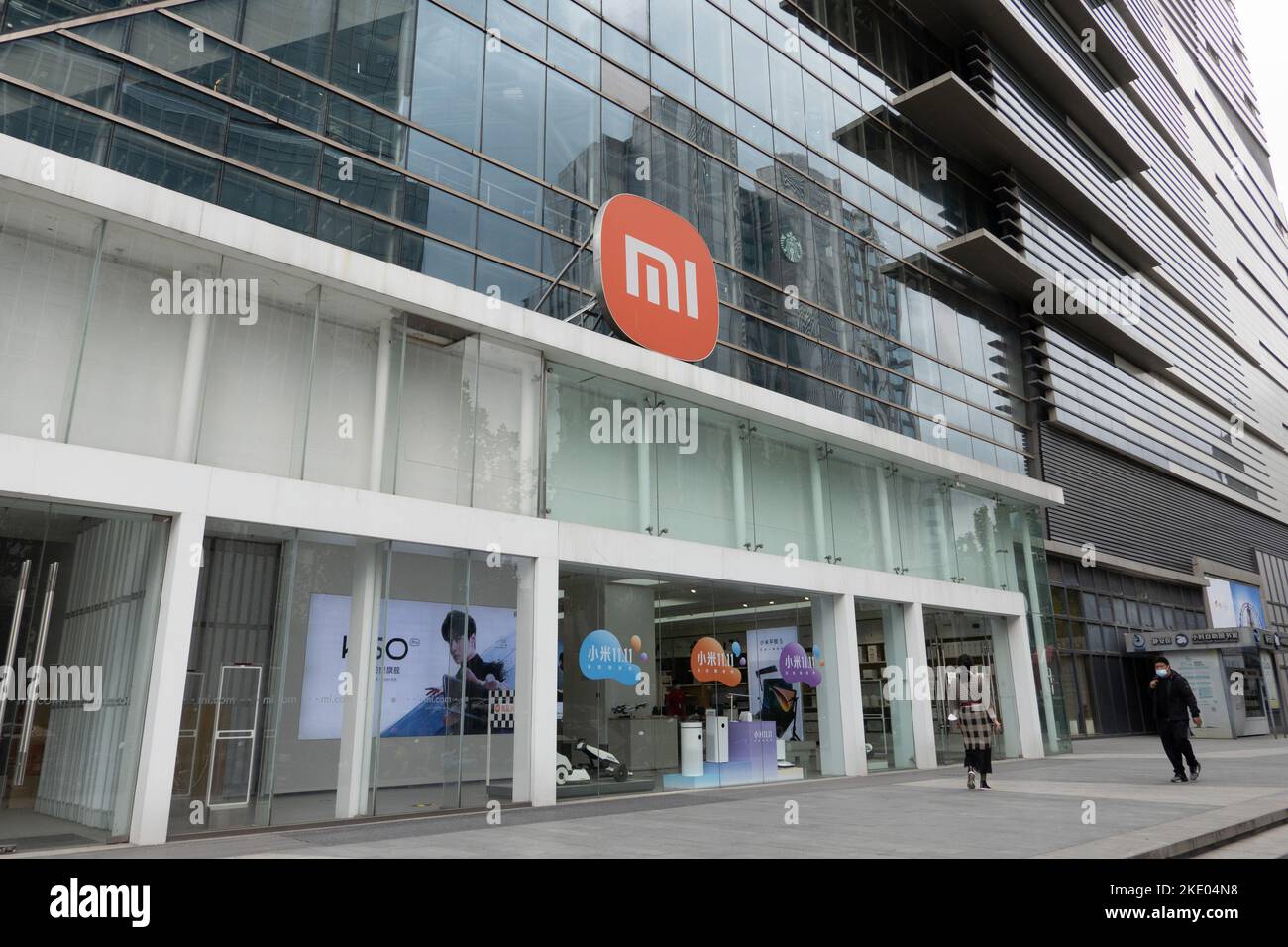 SHANGHAI, CHINA - NOVEMBER 9, 2022 - A view of Xiaomi's flagship store ...